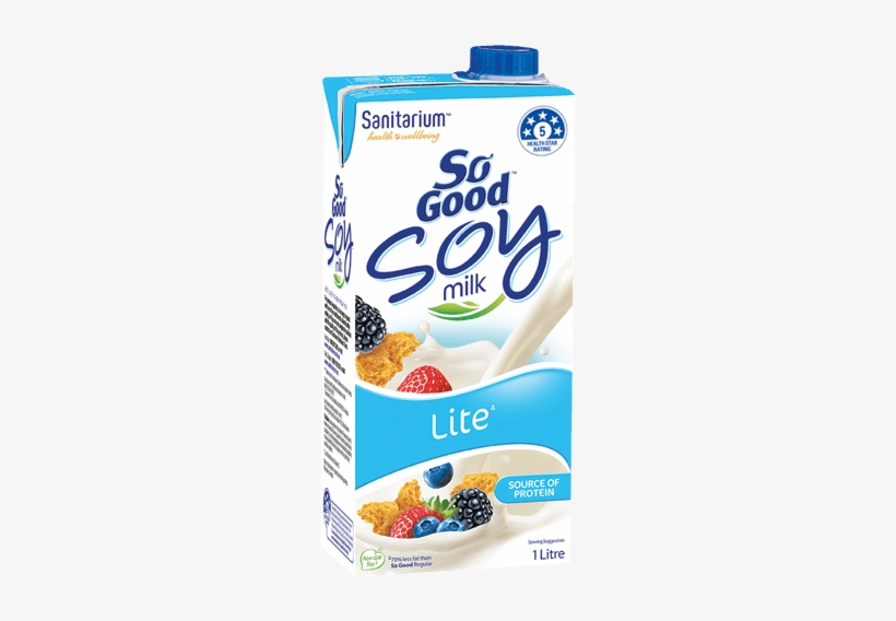 So Good Lite Uht - So Good Lite Soy Milk Transparent PNG - 600x500 ...
