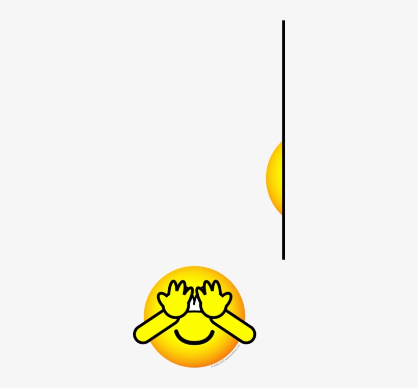 Hide And Seek Emoticon - Hide And Seek Smiley Transparent PNG - 298x681 ...