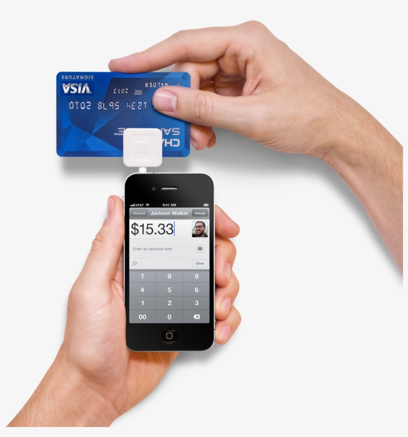 Square Credit Card Reader - Square Payments Transparent PNG - 1500x1500 ...