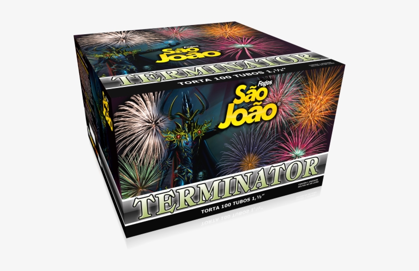 01 Torta De Fogos Terminator - Fireworks Transparent PNG - 564x480 ...