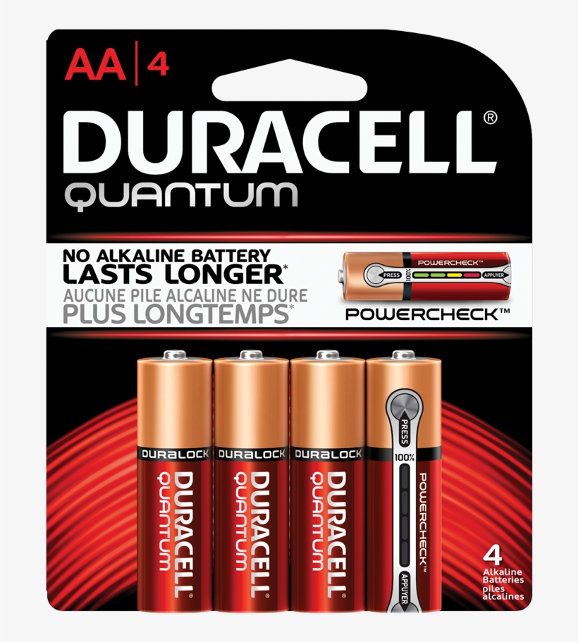Duracell® Quantum Alkaline Batteries With Powercheck™ - Duracell ...