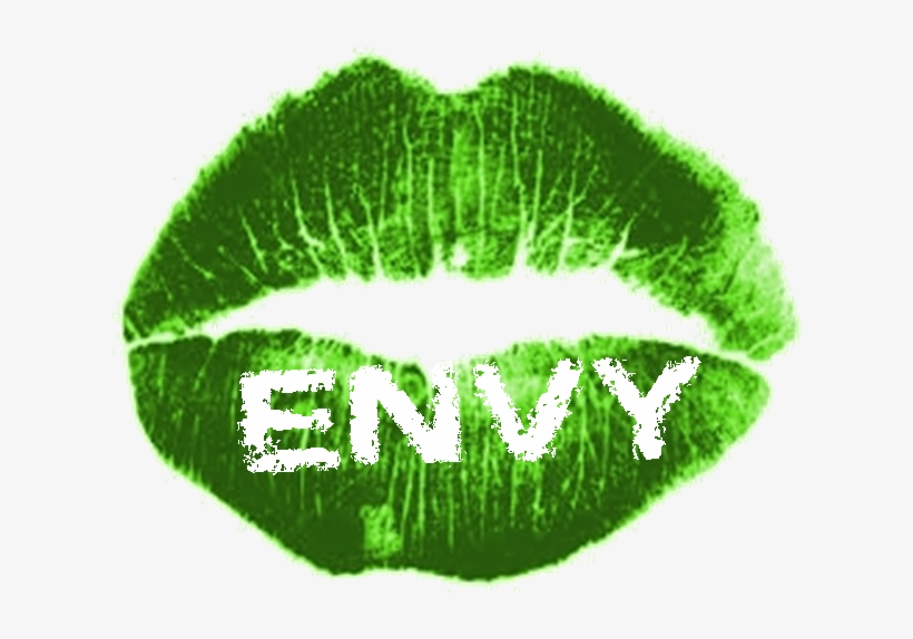 Envy-lips - Green With Envy Lips Transparent PNG - 627x514 - Free ...