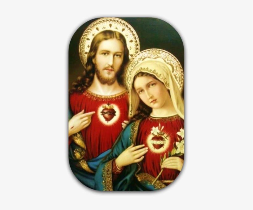 Sacred Heart Immaculate Heart Transparent PNG - 413x600 - Free Download ...