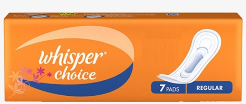 Whisper Choice - Whisper Choice Regular 7 Pads Transparent PNG ...
