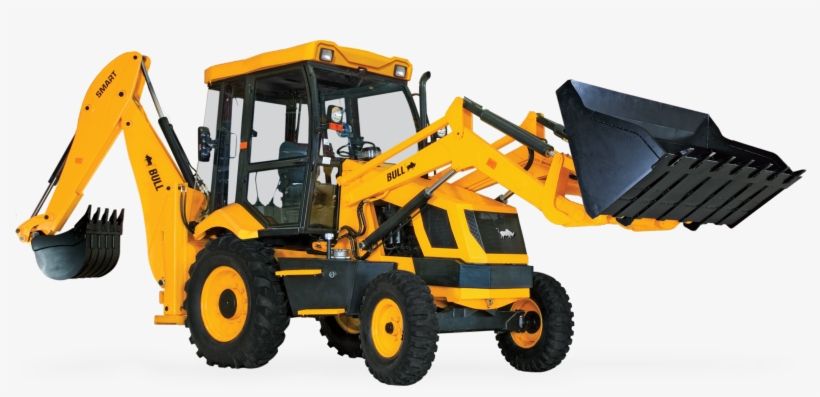 Backhoe - Back Hoe Loader Transparent PNG - 3063x1310 - Free Download ...