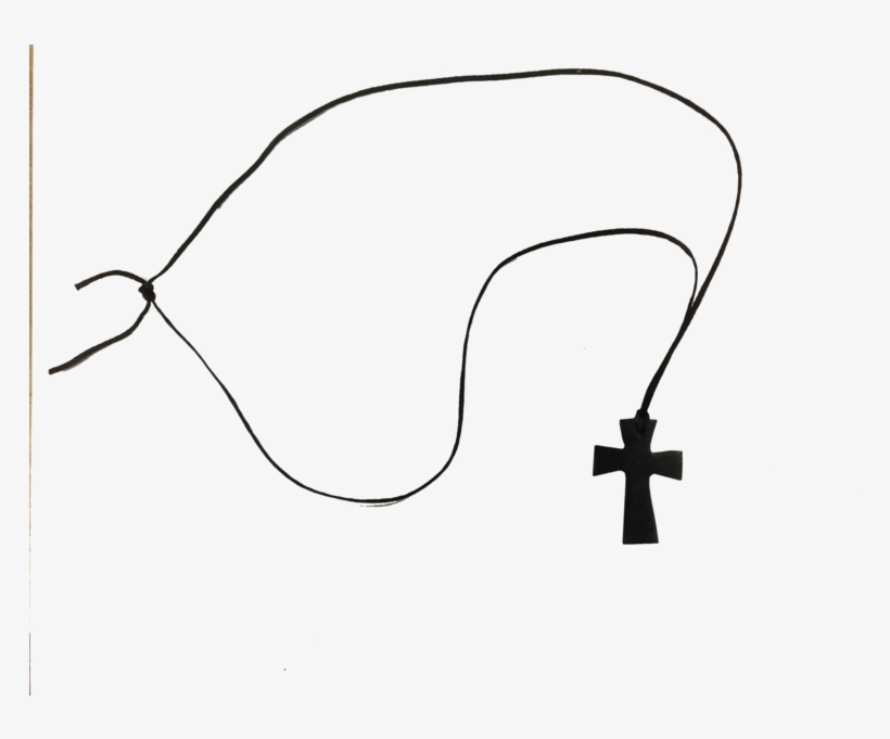 Plain Cross Design - Cross Necklace Plain Cross Design Transparent PNG ...
