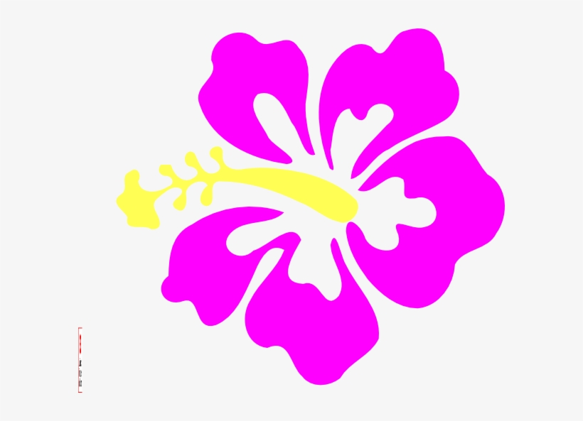 Purple Hibiscus Clip Art