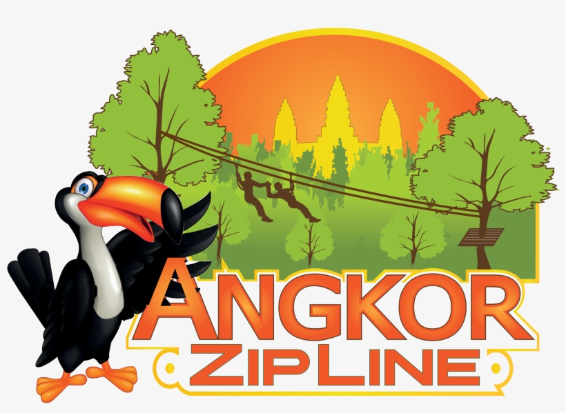 Angkor Zipline Logo - Angkor Zipline Siem Reap Transparent PNG ...