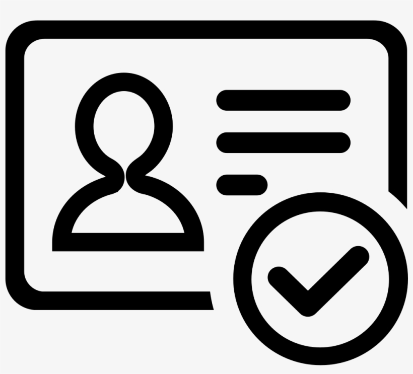 Download Identity Verification Notice Comments - Customer Identity Icon ...