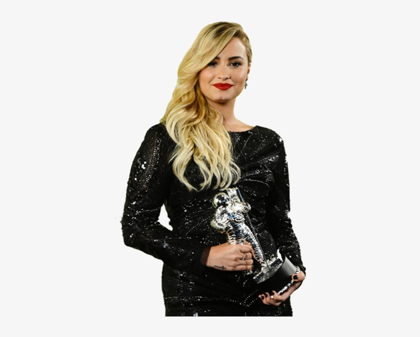 Demi Lovato Holding Award Transparent PNG - 600x600 - Free Download on ...