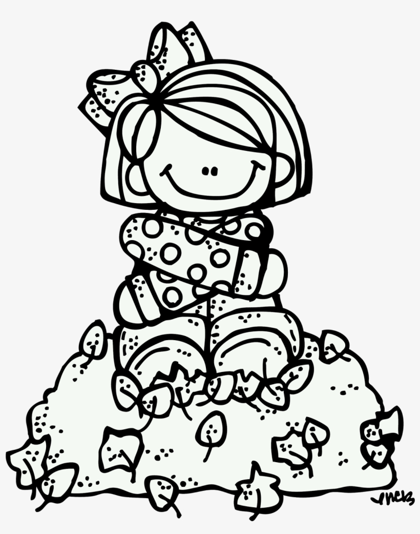 Download Clipart Fall Melonheadz - Black And White Autumn Clip Art - HD ...