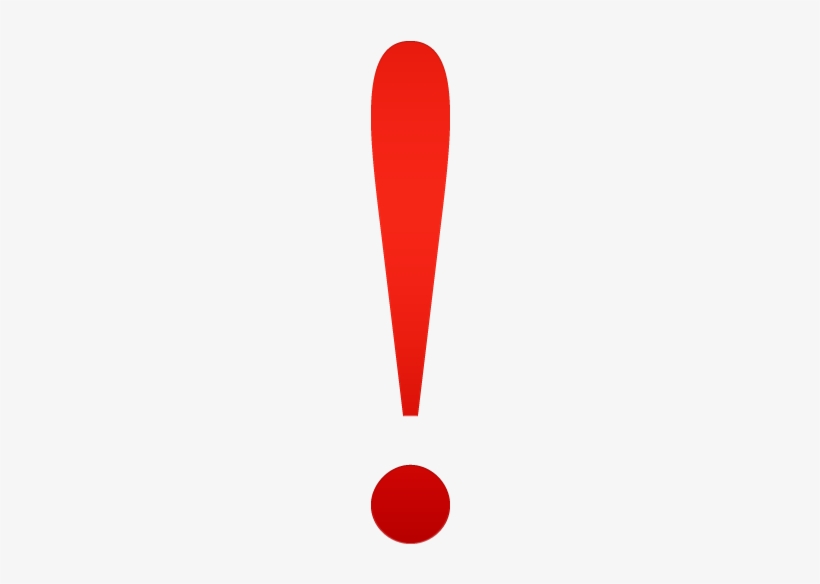 Download Red Exclamation Point Png - Graphic Exclamation Point - HD ...