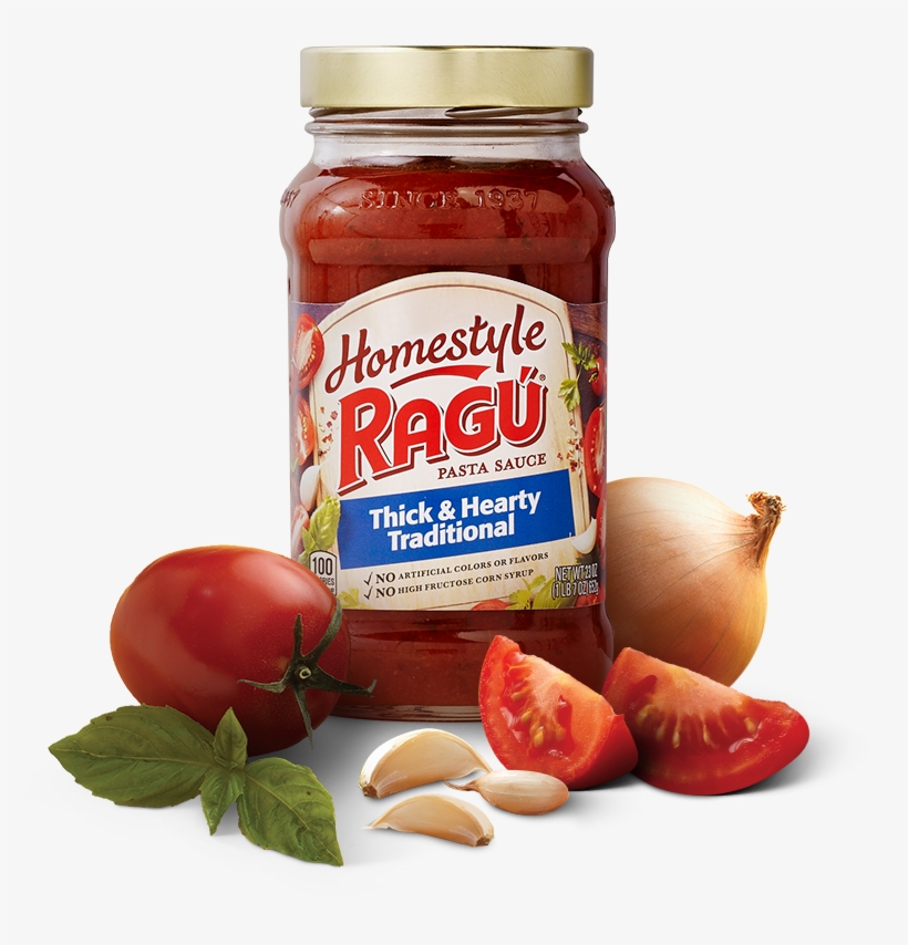 Homestyle Thick & Hearty Traditional Sauce - Ragu Homestyle Thick And ...