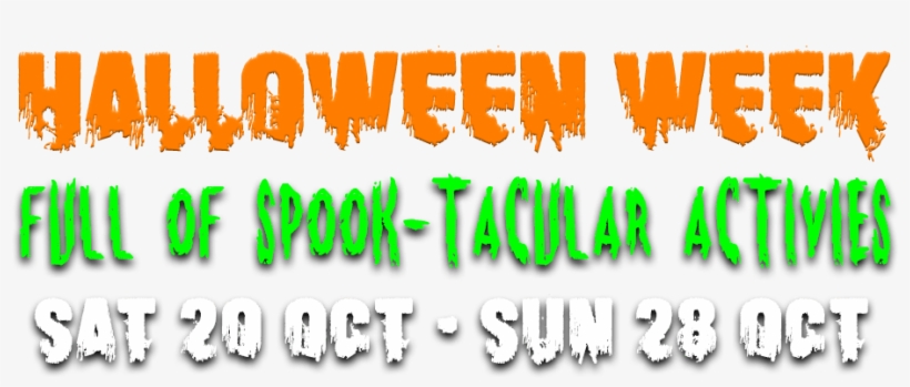 Halloween Spooktacular Event Transparent PNG - 960x380 - Free Download ...