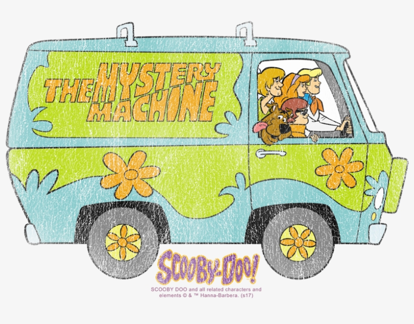 Scooby Doo The Mystery Machine Men's Regular Fit T-shirt - Scooby Doo ...