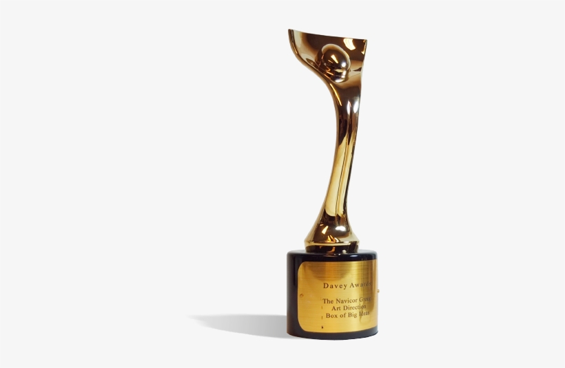 2015 Gold Award - Gold Davey Award Transparent PNG - 429x527 - Free ...