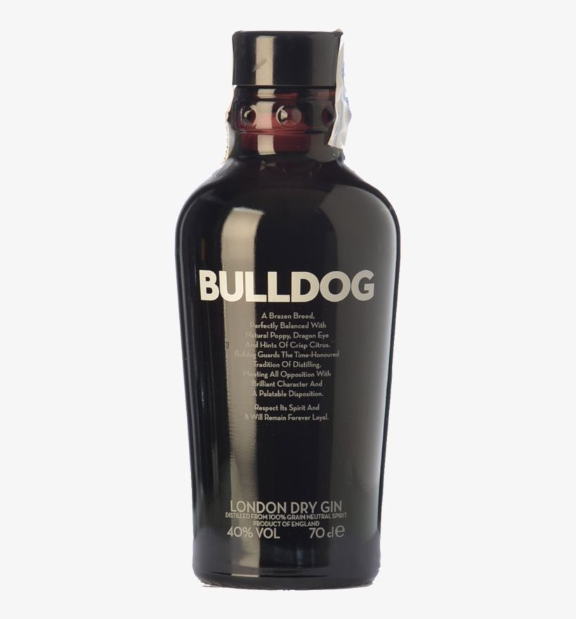 Bulldog Gin Transparent PNG - 323x800 - Free Download on NicePNG