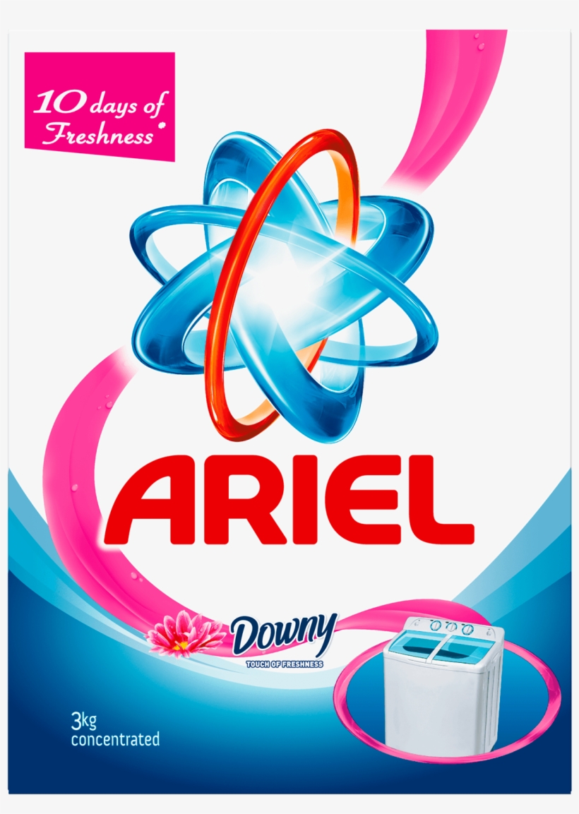 Ariel Matic Top Load Detergent Washing Powder - 1 Kg Transparent PNG ...
