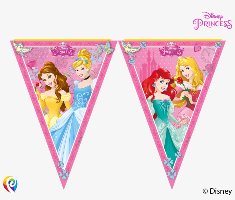 Disney Princess Dreaming - Disney Princess Pennant Bunting Banner ...