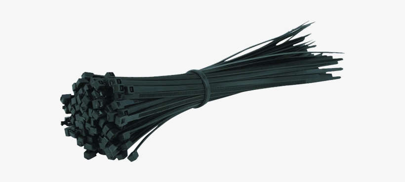 Cable Ties Security Ties - Black Cable Ties Transparent PNG - 600x600 ...