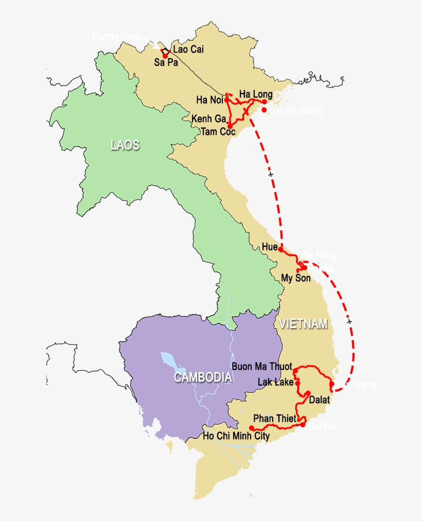 Map Vietnam Lak Lake Transparent PNG - 643x939 - Free Download on NicePNG