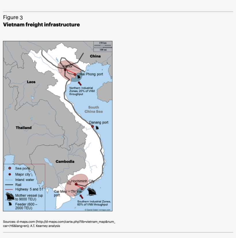 Vietnam Freight Infrastructure - Atlas Transparent PNG - 1100x1054 ...