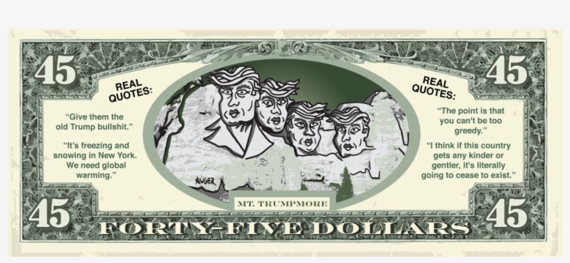Trump Money $45 Bill - Cash Transparent PNG - 1000x1000 - Free Download ...