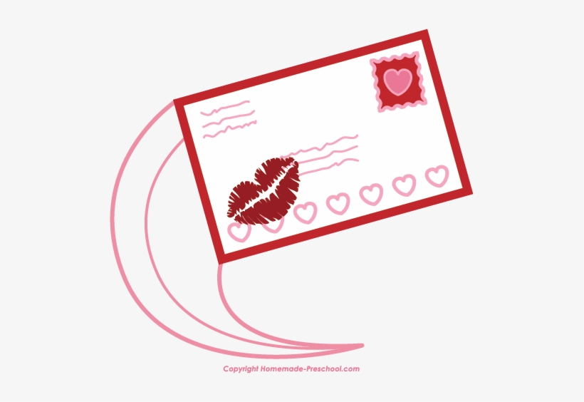 Valentine's Day Clipart Mail - Valentine Mail Clip Art Transparent PNG ...