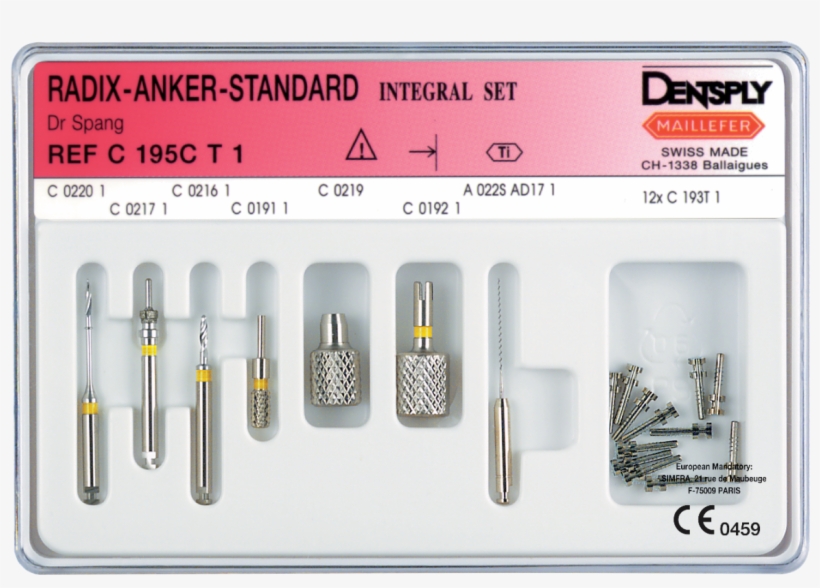 Image For Radix Anker Normal Set - Dentsply Transparent PNG - 1280x849 ...