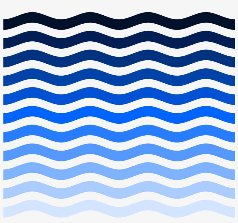 Simple Water Waves Svg Clip Arts 600 X 534 Px Transparent PNG - 600x534 ...