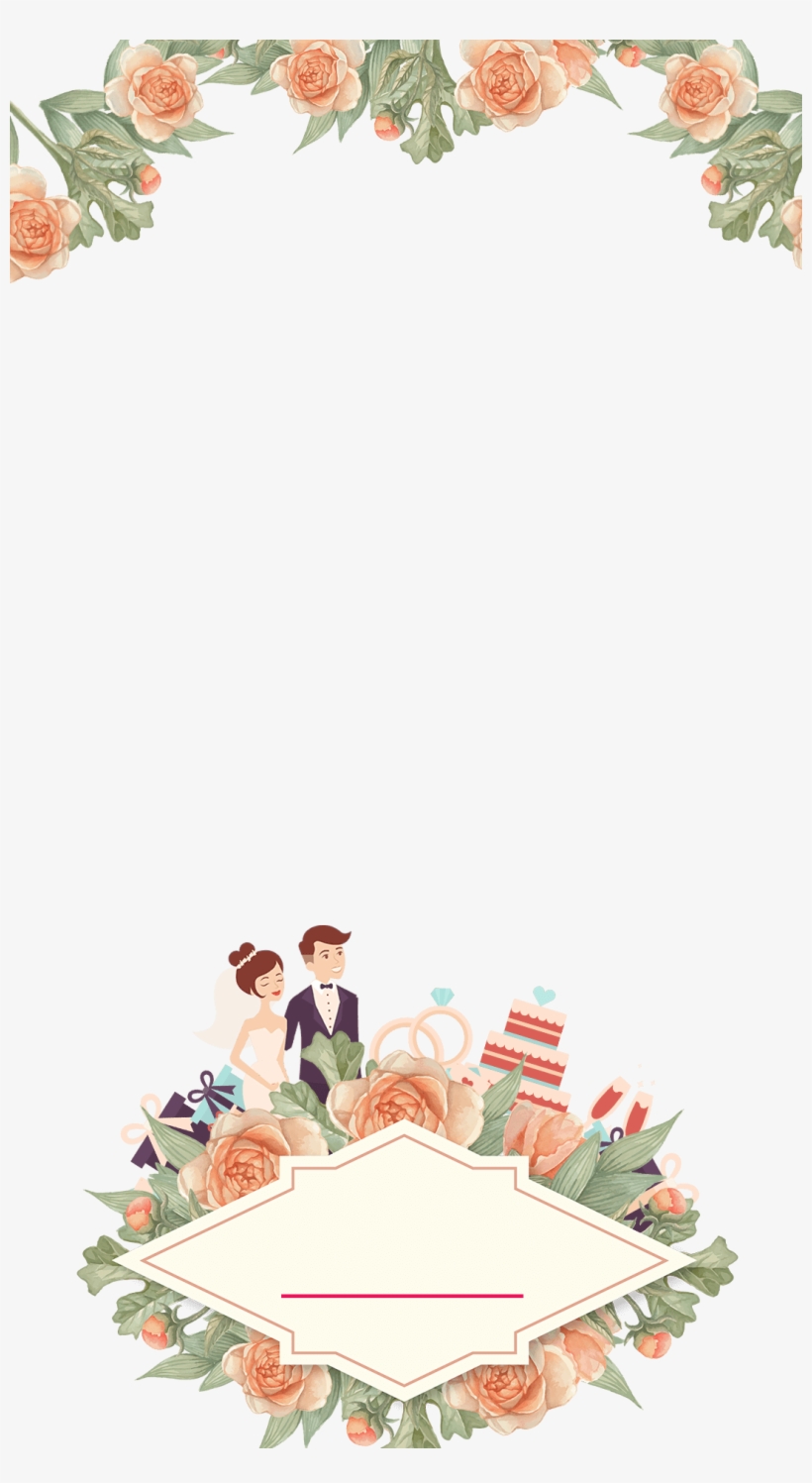 Pastel Floral Wedding Snapchat Filter Wedding Snapchat Filter Png 