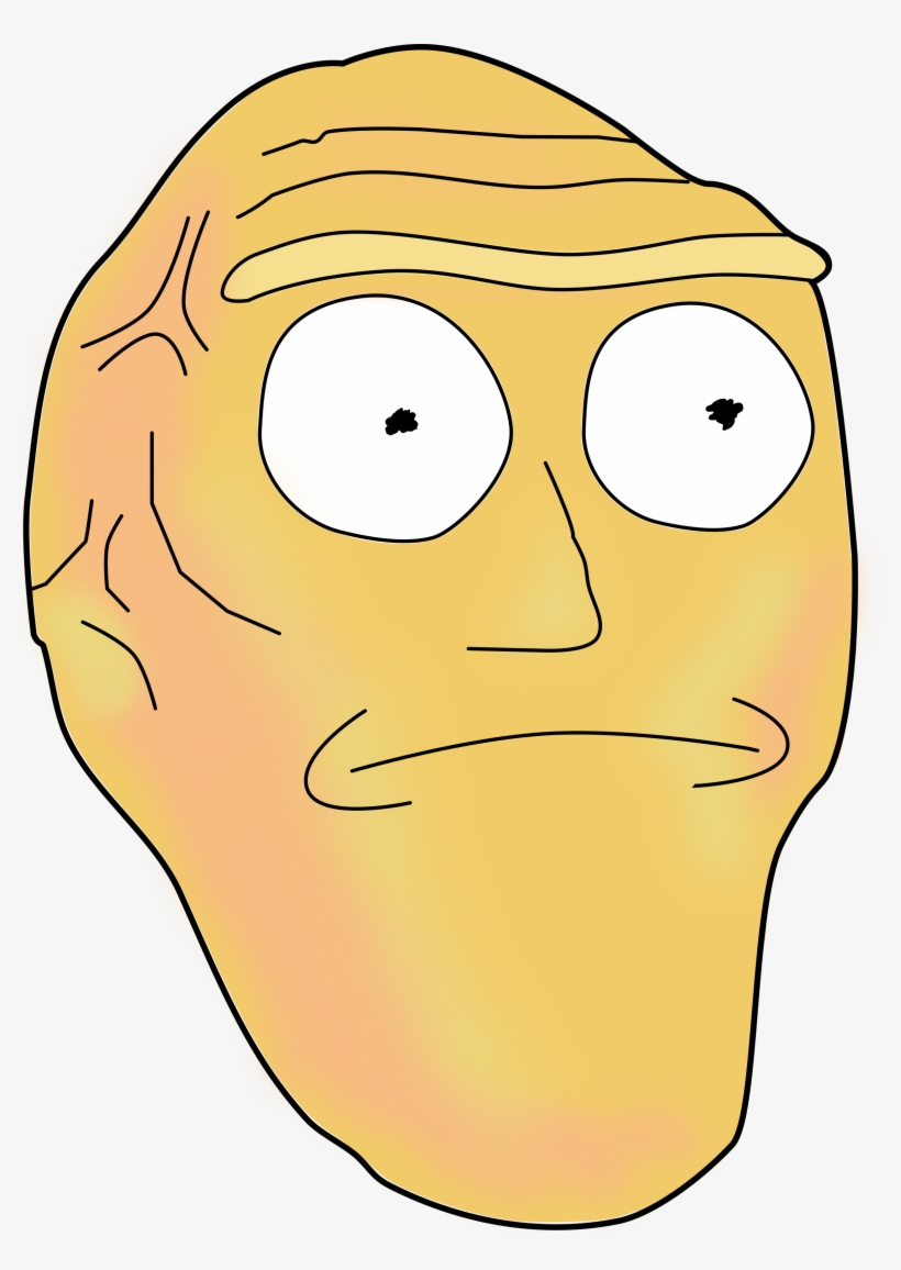 Download Face Vector Morty - Rick And Morty Giant Head Png - HD ...