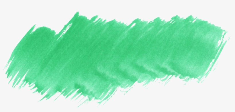 Graphic Free Green Watercolor Brush Stroke Png Vol - Green Paint Mark ...