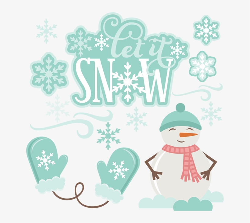 Let It Snow Clip Art
