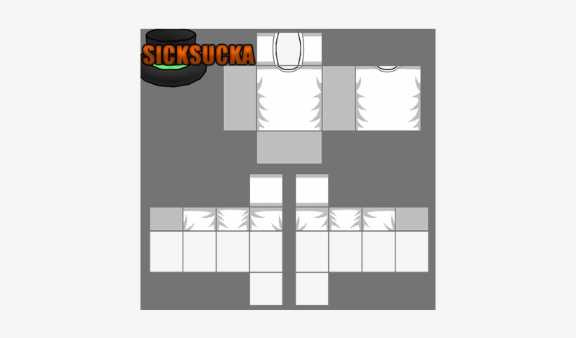 Download Tshirt Template Roblox Roblox White Shirt Template HD 