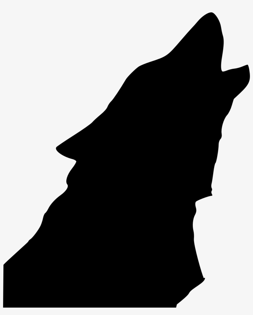 Wolf Outline Clip Art At Vector Clip Art Png Howling Wolf, 45% OFF