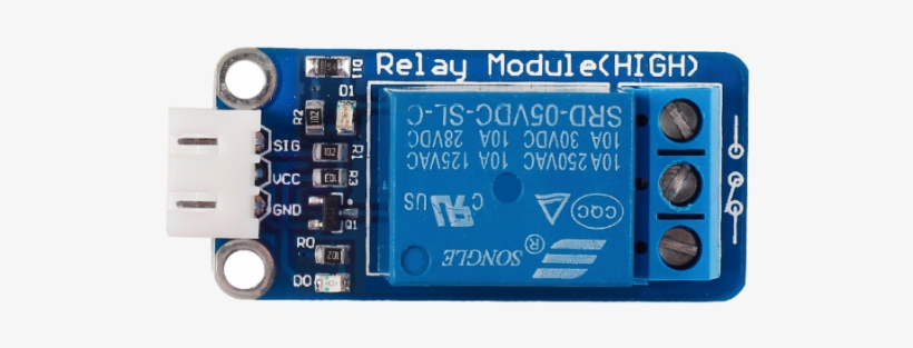 Relay Module - Raspberry Pi Relay Png Transparent PNG - 546x252 - Free ...