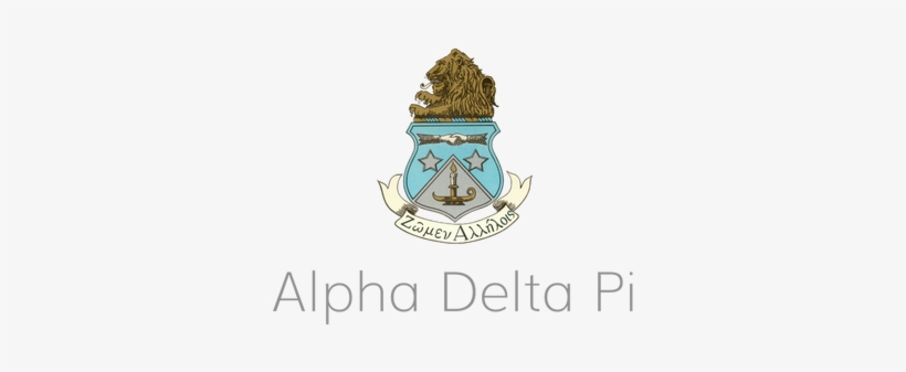 Alpha Delta Pi Crest Transparent PNG - 586x293 - Free Download on NicePNG