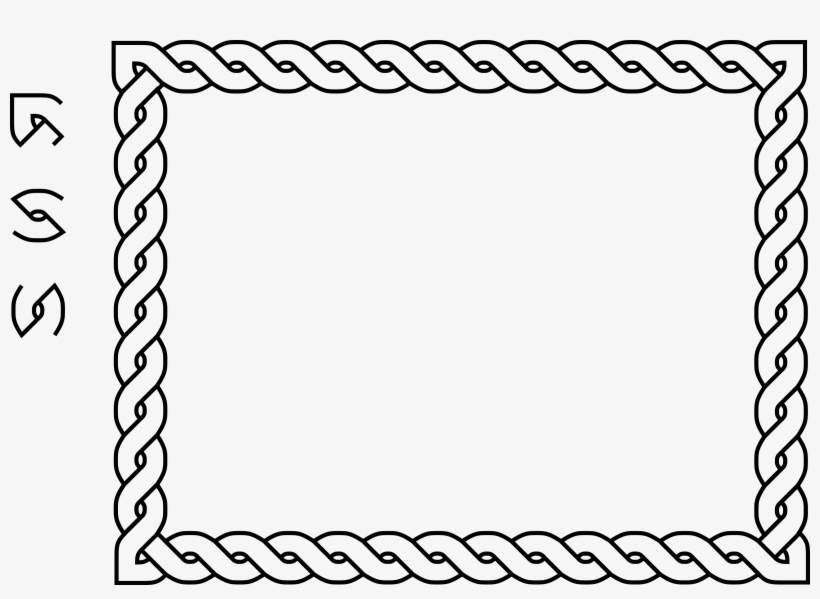Square Rope Border