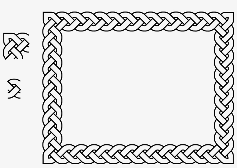 This Free Icons Png Design Of 3-plait Border Rectangle Transparent PNG ...