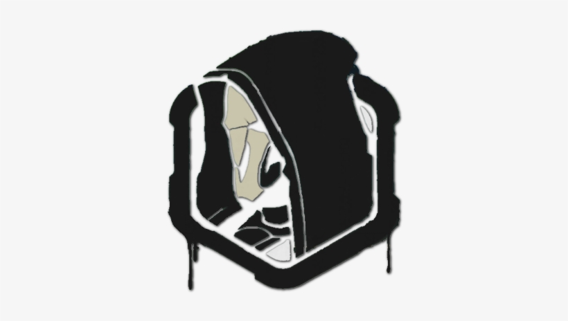 - Hooded - Overwatch Reaper Spray Png Transparent PNG - 400x413 - Free ...