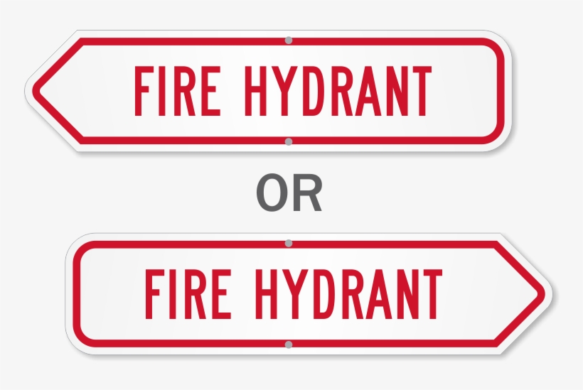 Download Fire Hydrant Sign - No Fireworks Sign 12 X - HD Transparent ...