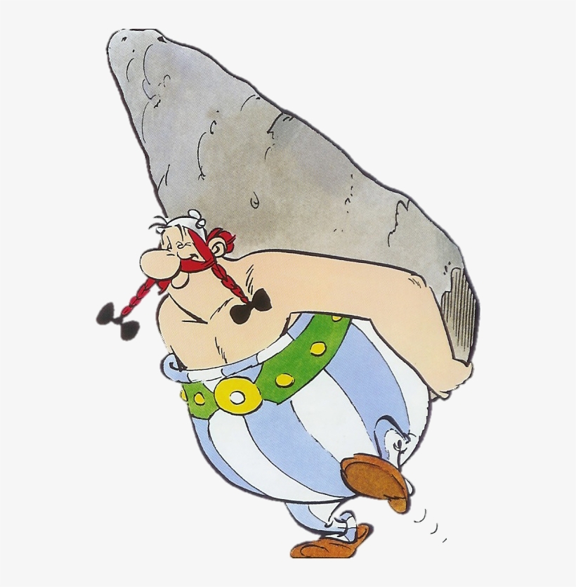 Asterix - Obelix - Obelix Png Transparent PNG - 556x759 - Free Download ...