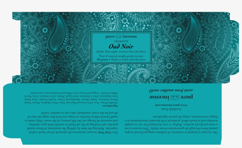 Elegant And Eastern Box Design For My Favourite Incense Transparent PNG ...