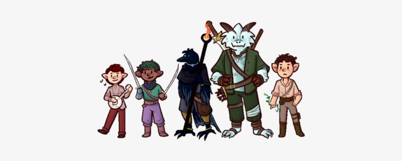 @suzirya Asked Me To Draw Her Dnd Party The Dandelion - The Dandelion ...