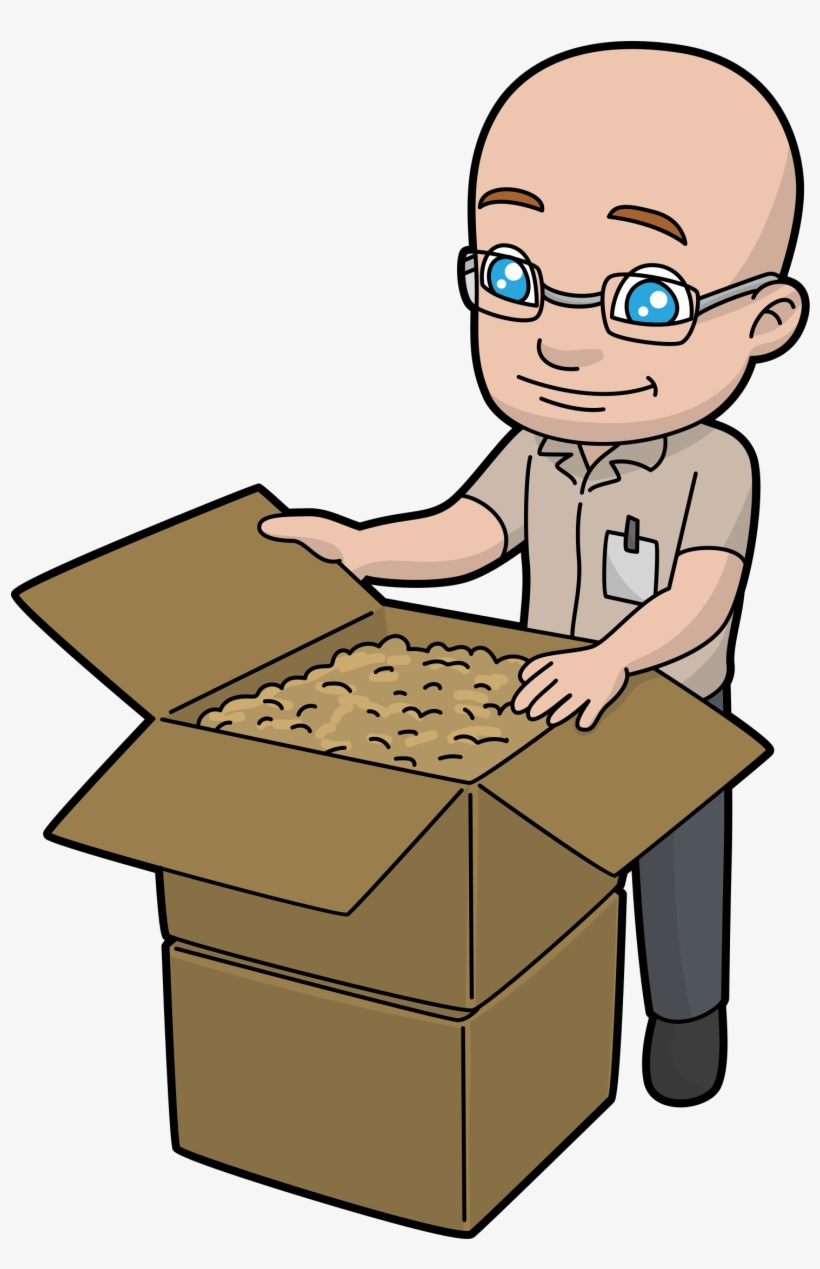 Open - Cartoon Opening A Package Transparent PNG - 2000x2768 - Free ...