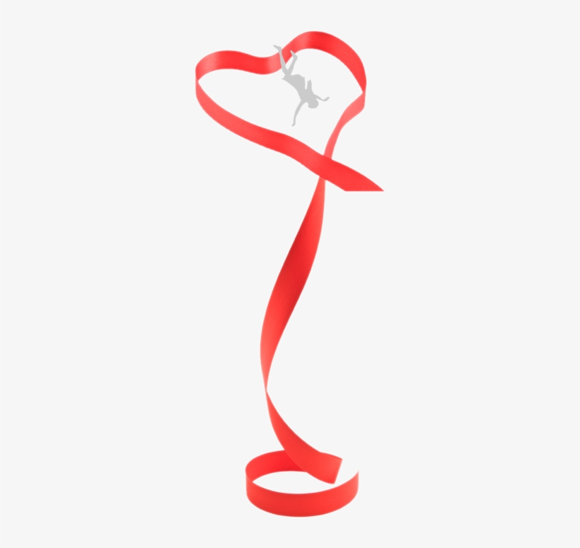 View Bio - Transparent Png Ribbon Heart Transparent PNG - 300x700 ...