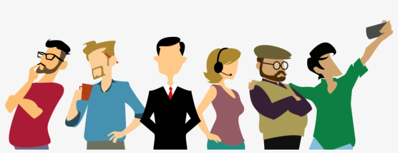 1 - Team Building Cartoon Png Transparent PNG - 998x320 - Free Download ...