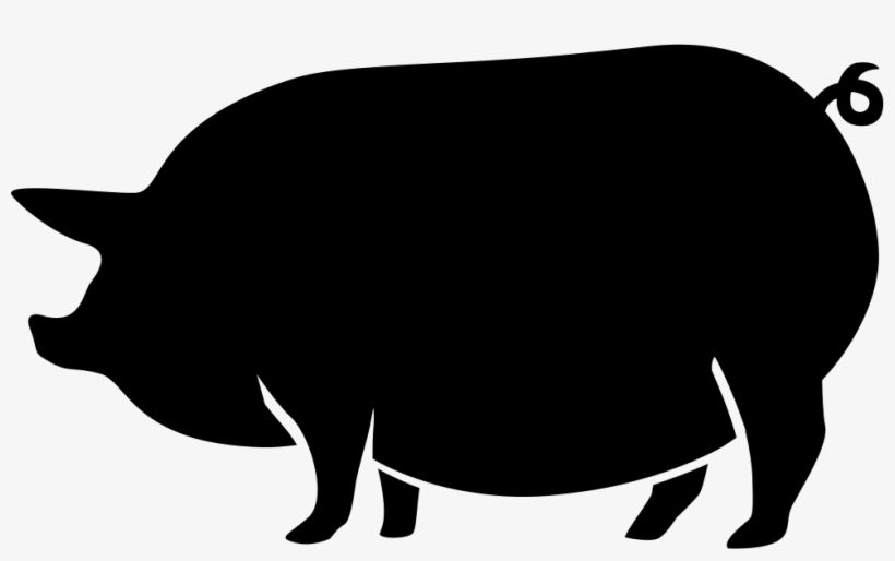 Png File Svg - Cerdo Silueta Png Transparent PNG - 981x568 - Free ...