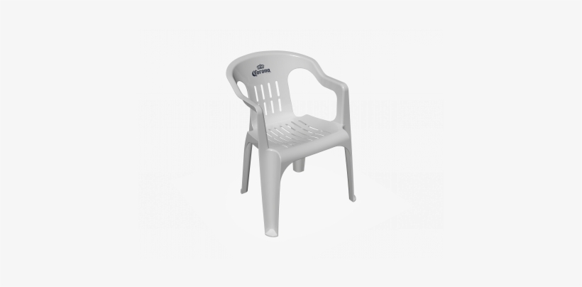 Silla Monoblock Corona® Blanca - Chair Transparent PNG - 430x404 - Free ...